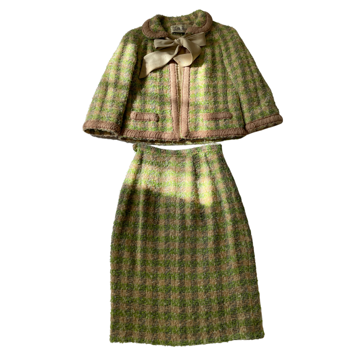 1950's Lilli Ann Two Piece Set - Blazer and Skirt – The Label Official